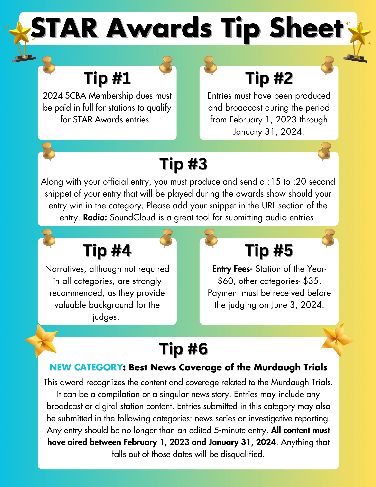 STAR Awards | South Carolina Broadcasters Association